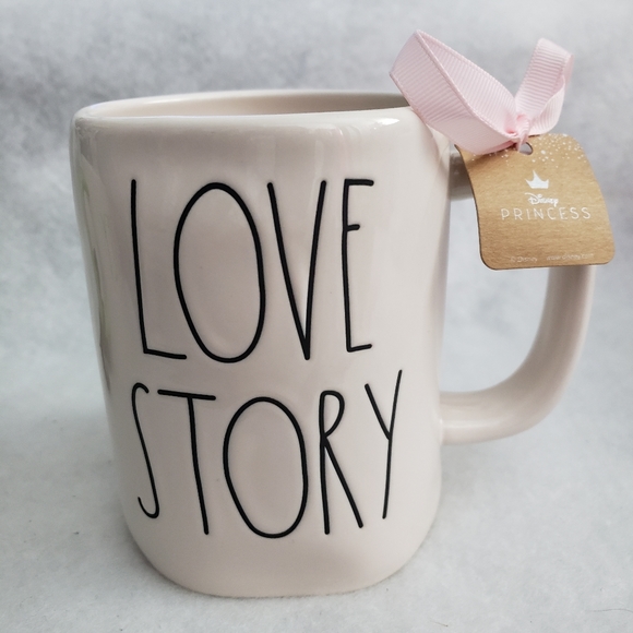 Rae Dunn | Dining | Rae Dunn Disney Princess Belle Love Story Ceramic ...